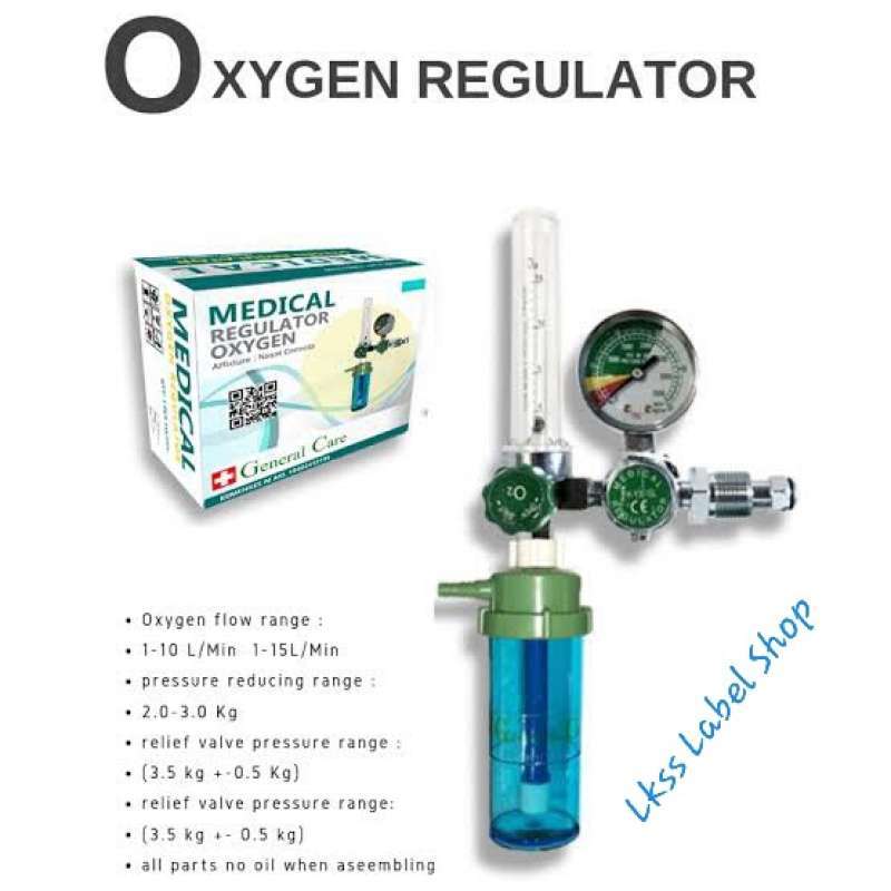 Promo Regulator Oksigen Gc/regulator Oxygen General Care Diskon 23% Di ...