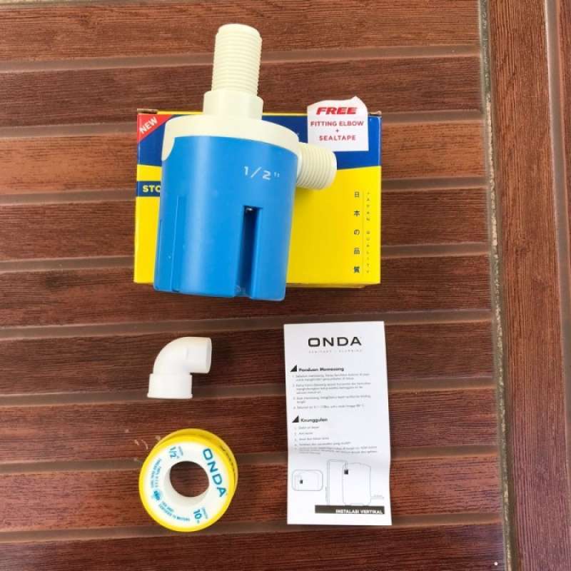 Jual Stop Kran Otomatis Vertikal 1/2 Onda // Pelampung Otomatis 1/2 Inch Di Seller Aghanim ...