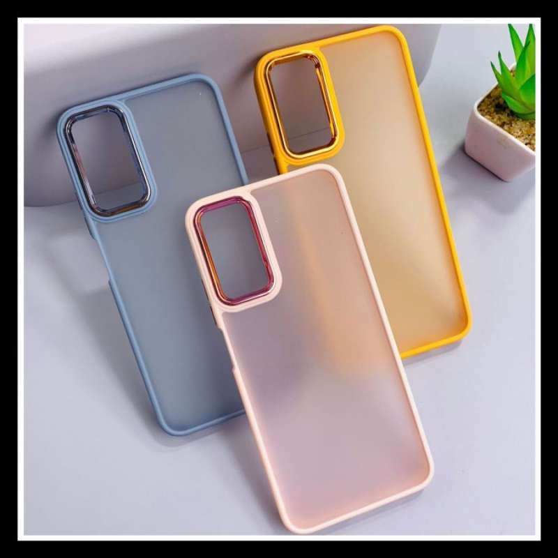 Promo Samsung Galaxy A25 / A15 5g 4g Steel Hybrid Matte Case Hard ...