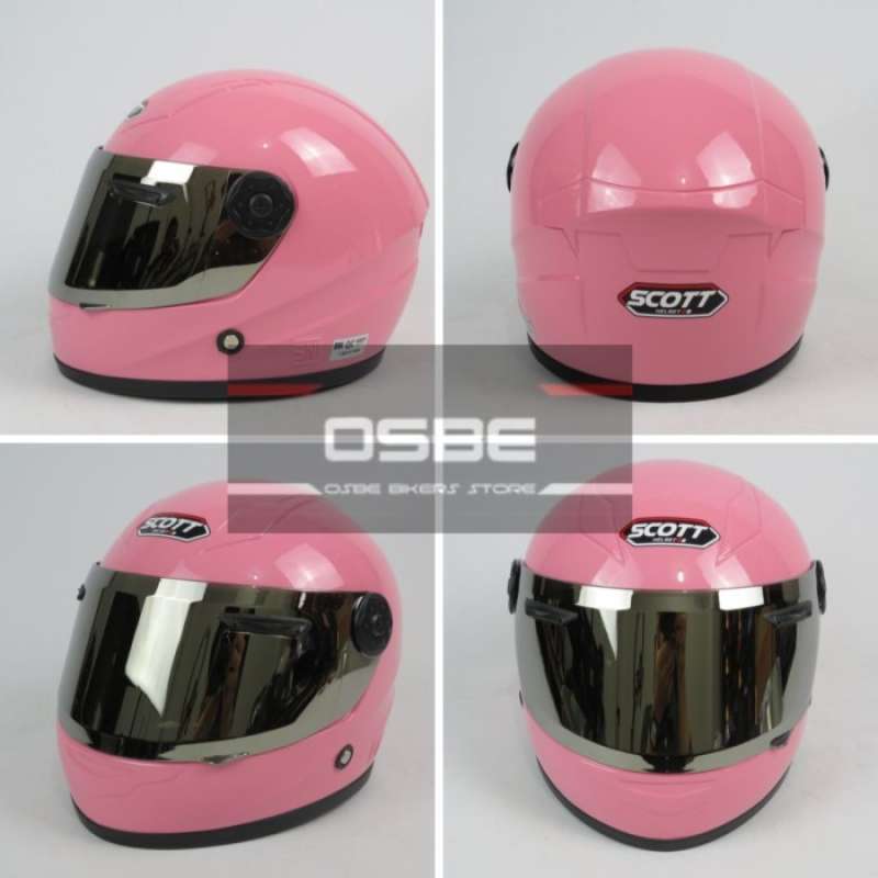 Jual Helm Full Face Anak Scott / Helm Full Face Anak Anak Cowok / Helm ...