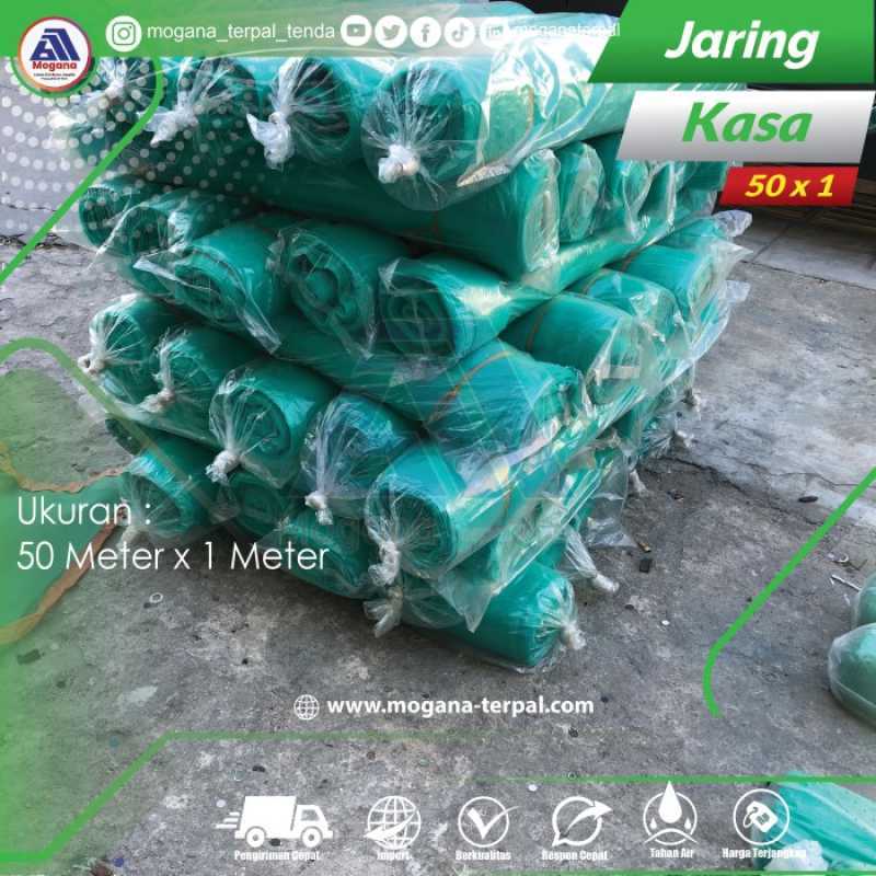 Promo Jaring Kasa Hijau Roll Insect Net Merk Bamboo U.k 50m X 1m Diskon 50% Di Seller ...