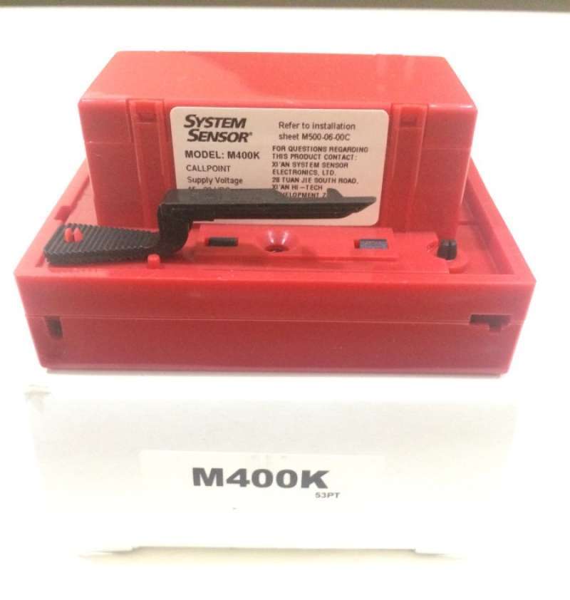 Jual Notifier/system Sensor M400k Manual Call Point W./ Phonejack Di ...
