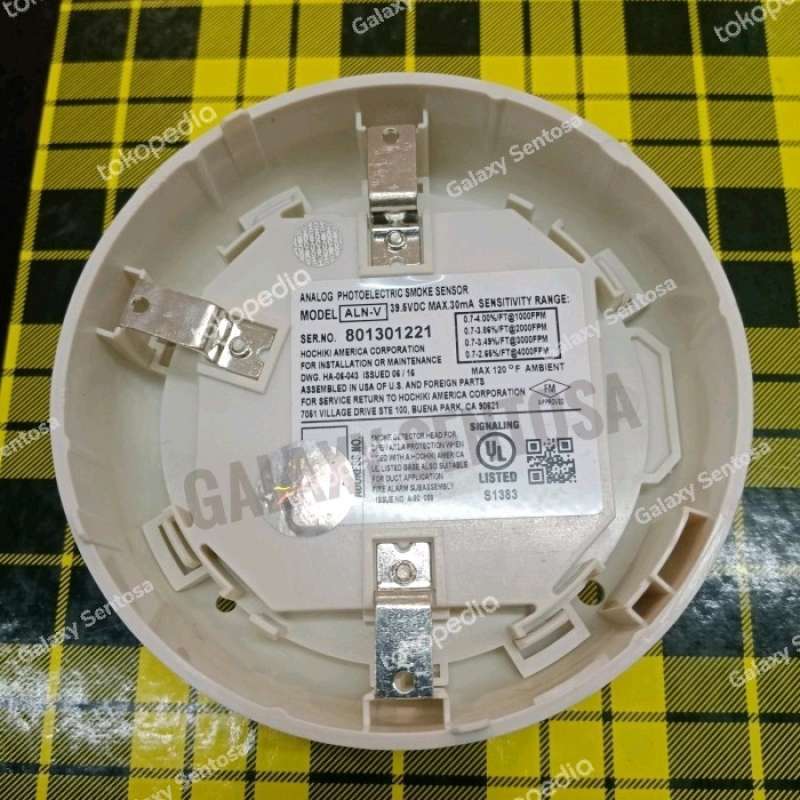 Jual Smoke Detector Addressable Analog Merk Hochiki Type Aln-v Di ...