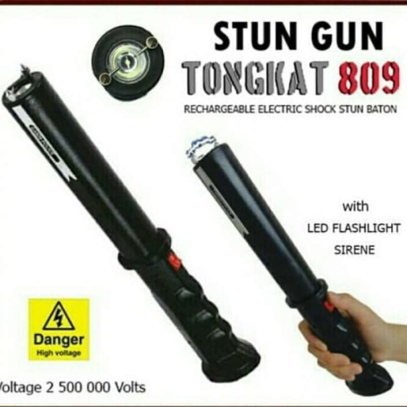 Jual Stun Gun 809 Tongkat Stun Gun Senjata Kejut Listrik Promo ! - 809 ...