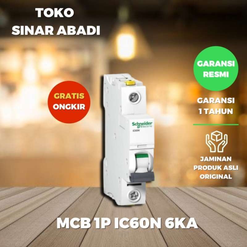 Jual Mcb 1p Schneider Ic60n 1 Phase 16a 20a 25a 32a 6ka Baru - 25a Di Seller Shin Store ...
