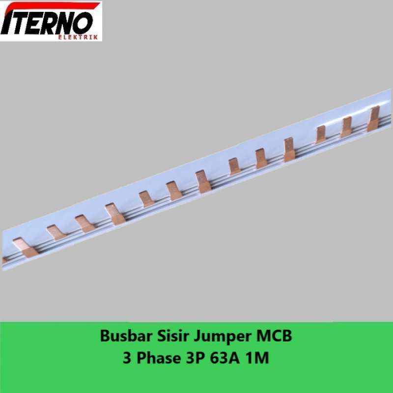 Jual Busbar Sisir Jumper Mcb 3 Phase 3p 63a 1m Iterno Di Seller Shin ...