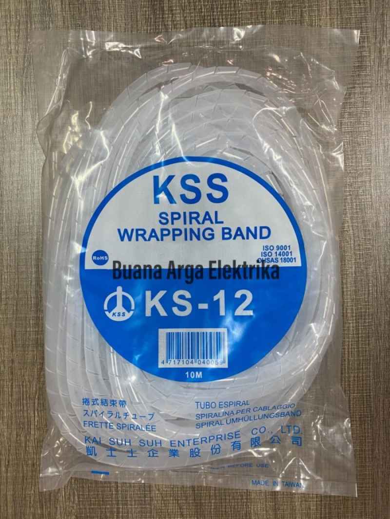 Jual Spiral Kabel / Pelindung Kabel / Kss Ks12 Ks 12 Hitam / Ks - 12 Black - Putih Di Seller ...
