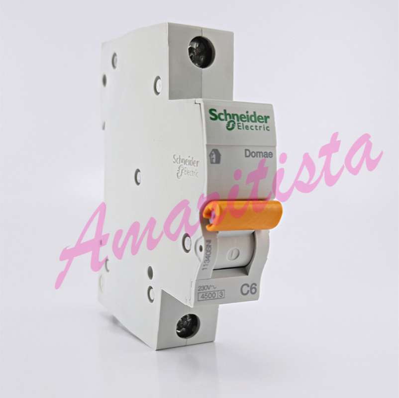Jual Mcb Schneider 6a Domae Merlin Gerin 1p 1phase Sni Original Di Seller Shin Store ...