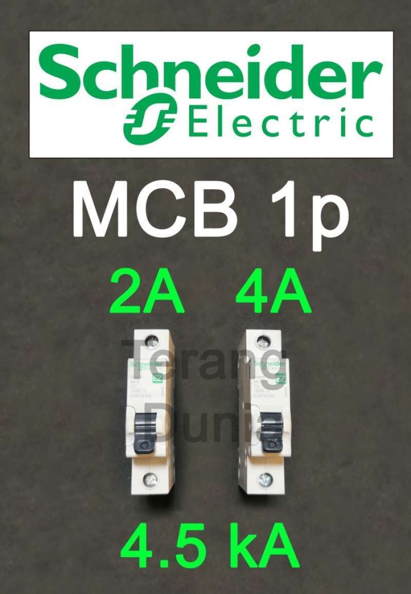Jual Mcb Schneider 1p 2a Mcb Schneider 1p 4a Mcb Schneider 2a Mcb ...