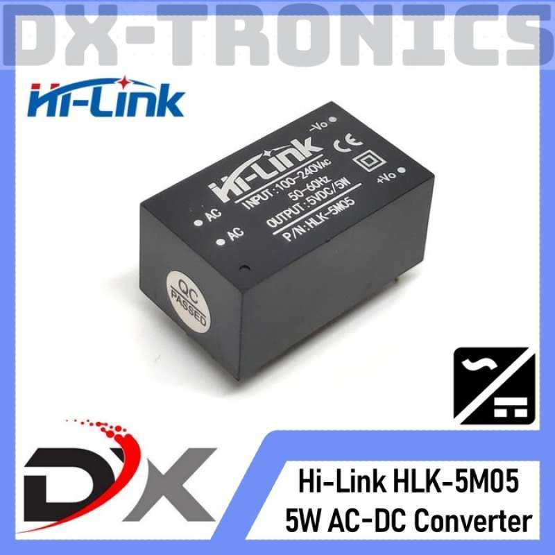 Jual Hi-link Hlk-5m05 Ac To Dc 5v 5w Isolated Adaptor Power Supply ...