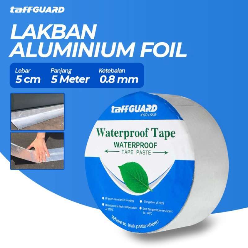 Jual Plester Perekat Anti Bocor Tape Lakban Lem Kebocoran Retak Waterproof - L 5cm X P 5m Di ...