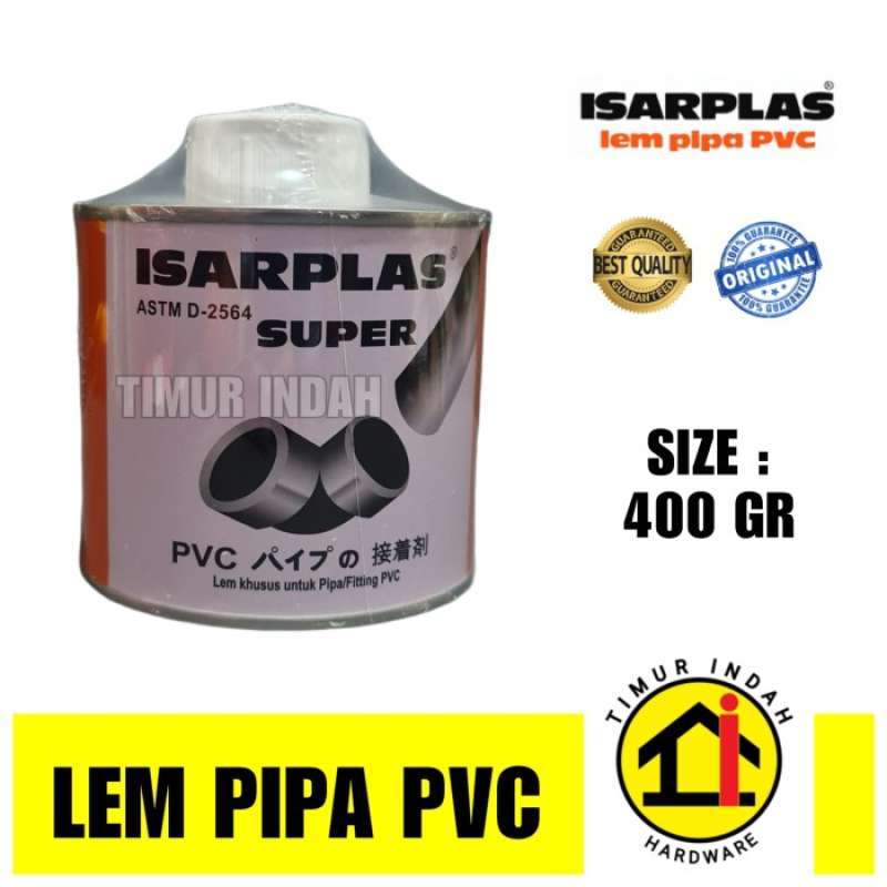 Jual Lem Pipa Pvc Isarplas - 400 Gram Kaleng Di Seller Aghanim - Cengkareng Timur, Kota Jakarta ...