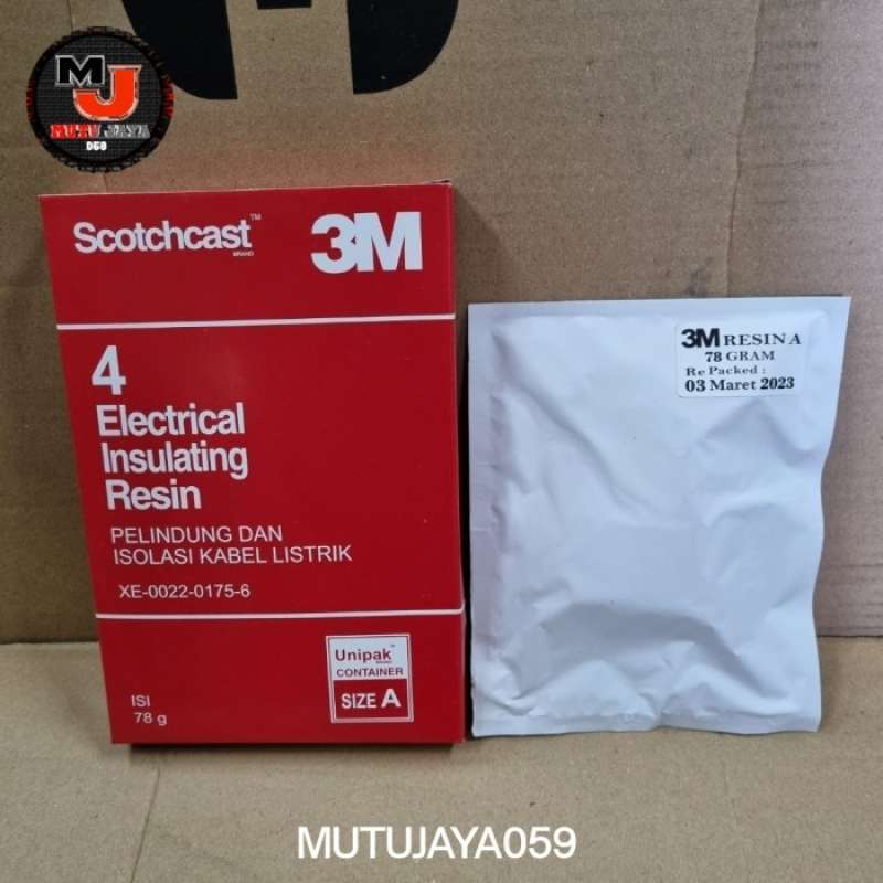 Jual 3m Resin A 78g Cairan Pelindung Kabel Cor Electrical Insulation ...