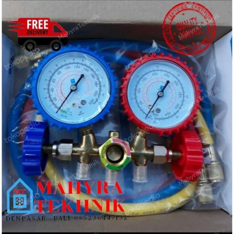 Jual Manifold Multi Untuk Segala Jenis Freon. Angka Jelas Di Seller ...
