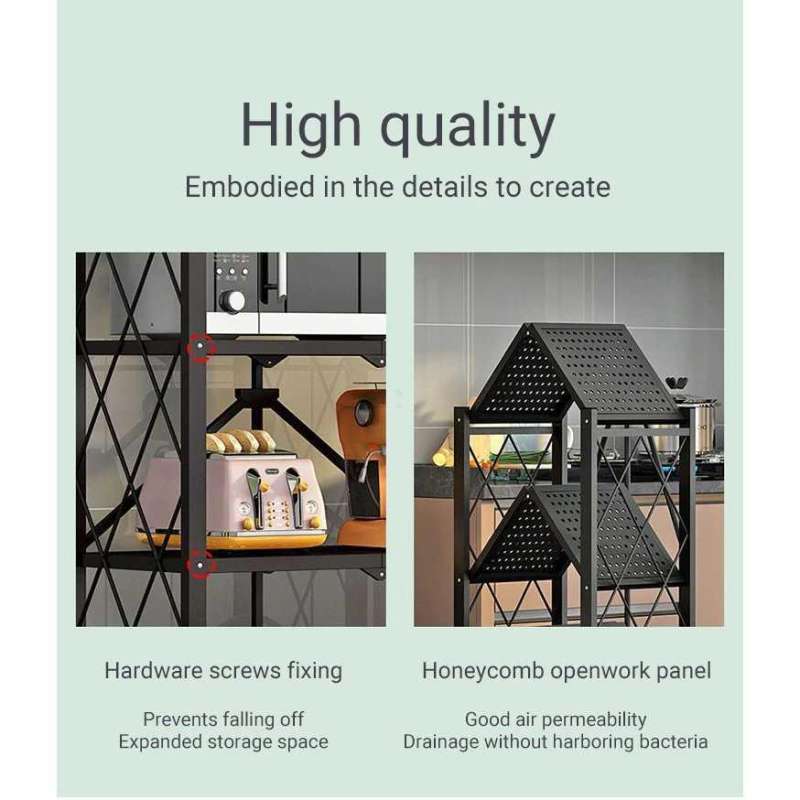 Jual Fihome Rak Susun Penyimpanan Foldable Rack Tray Storage Organizer ...