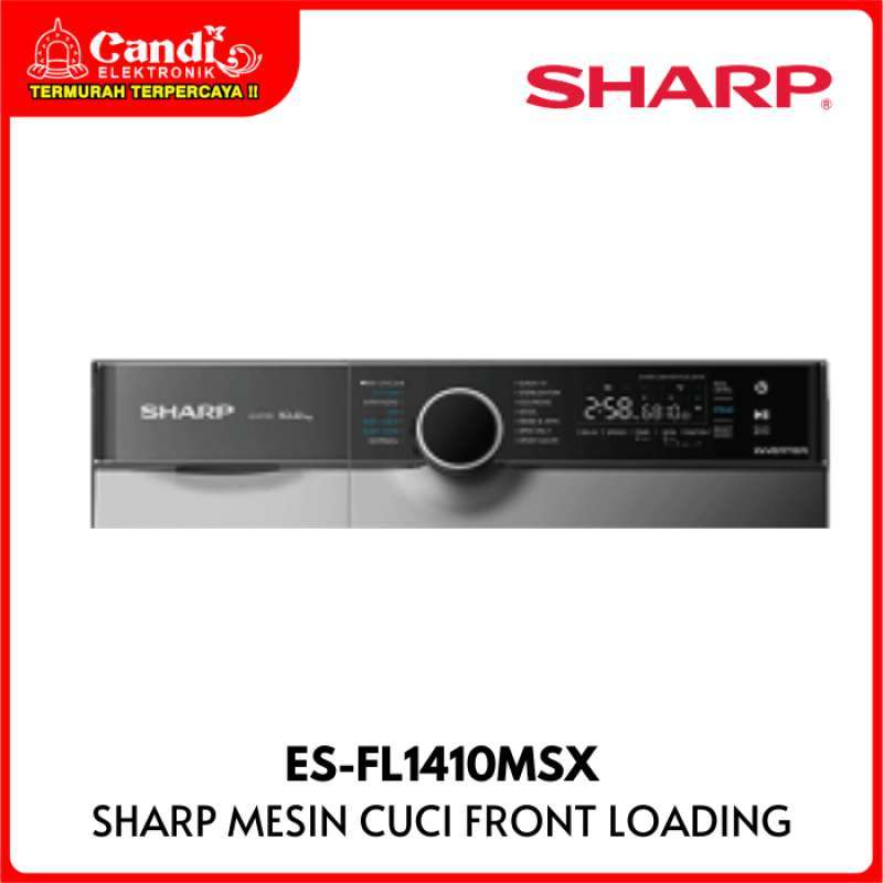 Jual Sharp Mesin Cuci Front Loading 10 Kg Inverter Steam Wash Es ...