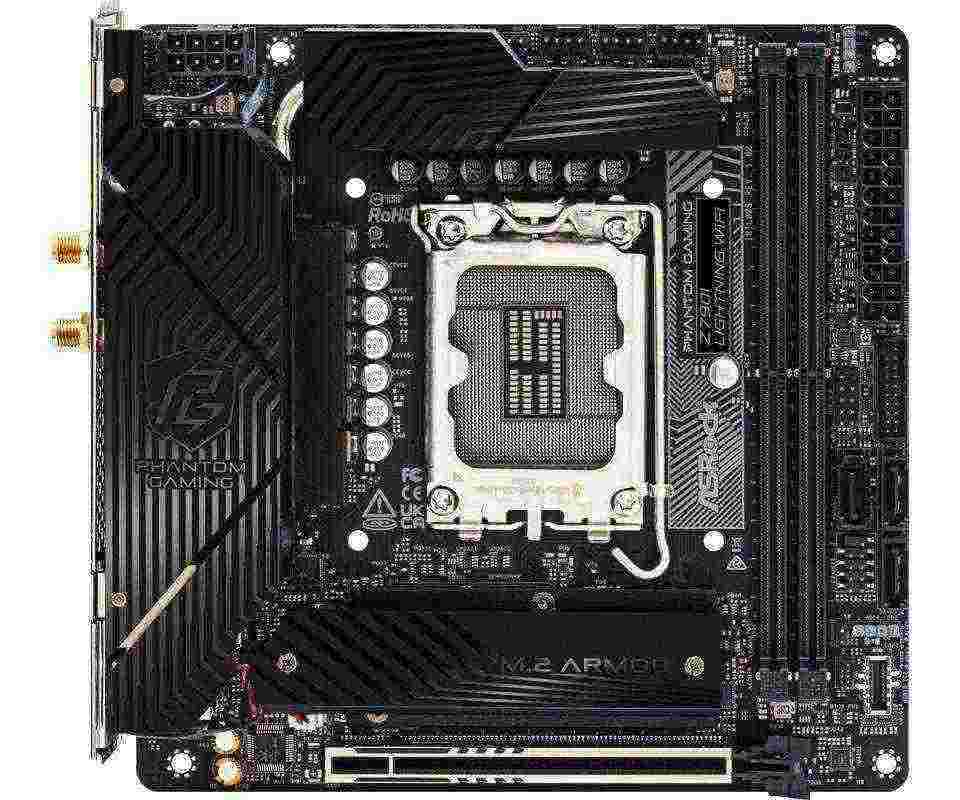 Jual Asrock Z790i Lightning Wifi (lga1700, 2 X Ddr5, Mini-itx, Pcie ...
