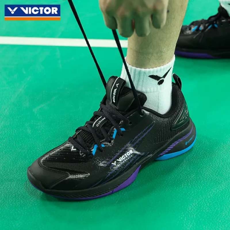 Promo New Sepatu Badminton Victor A970 Td / A-970 Td / A970td C Black ...