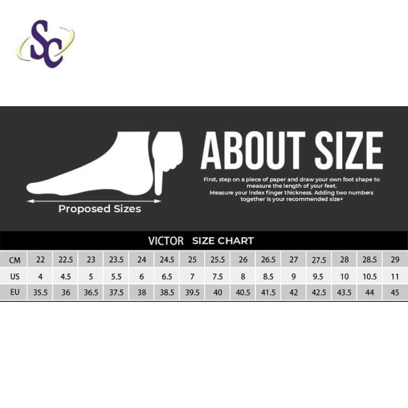 Promo New Sepatu Badminton Victor A970 Td / A-970 Td / A970td C Black ...