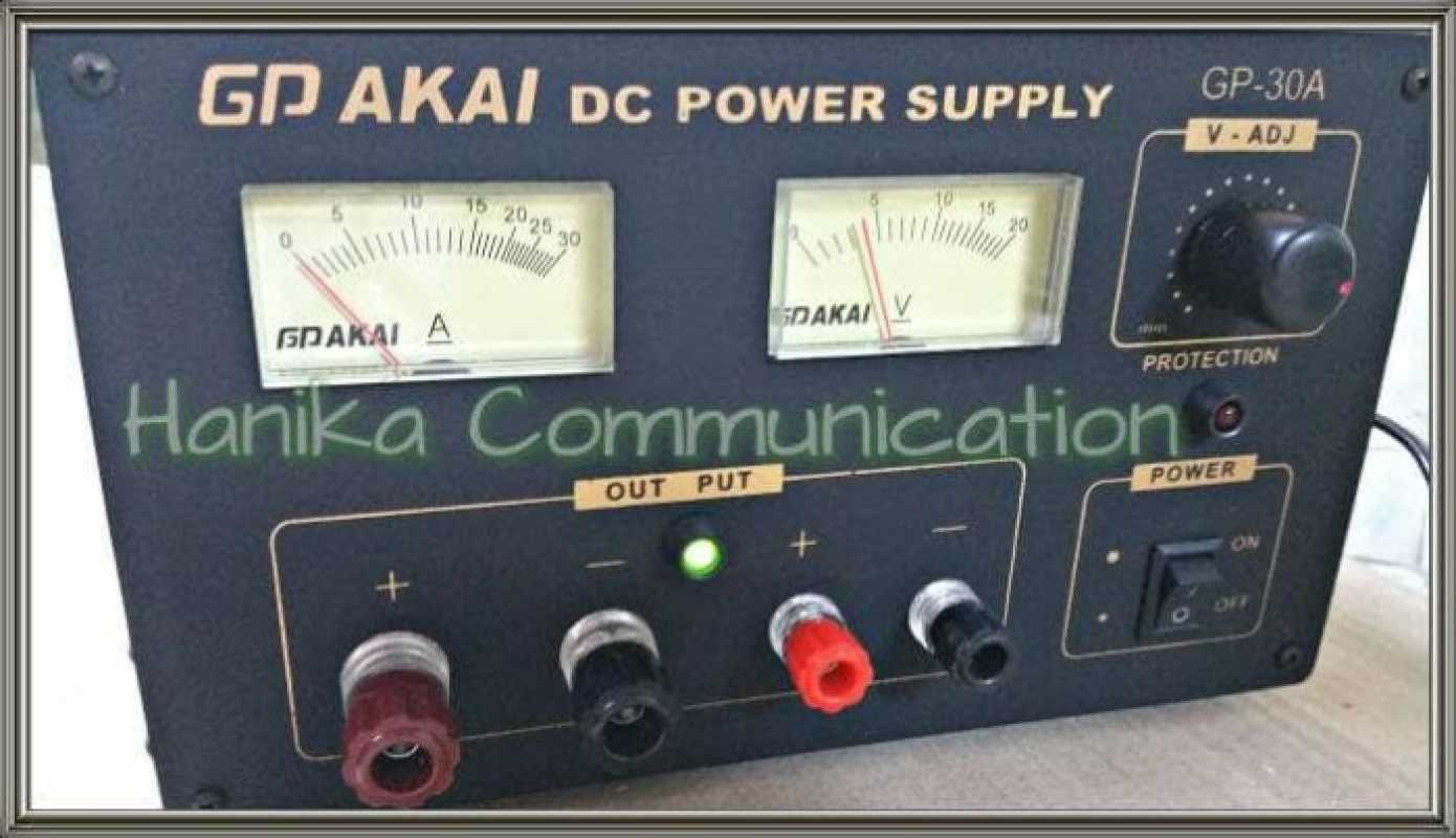 Jual Gp Akai Gp-30a Dc Power Supply 30a Gp30a Dakai Gpakai Di Seller ...