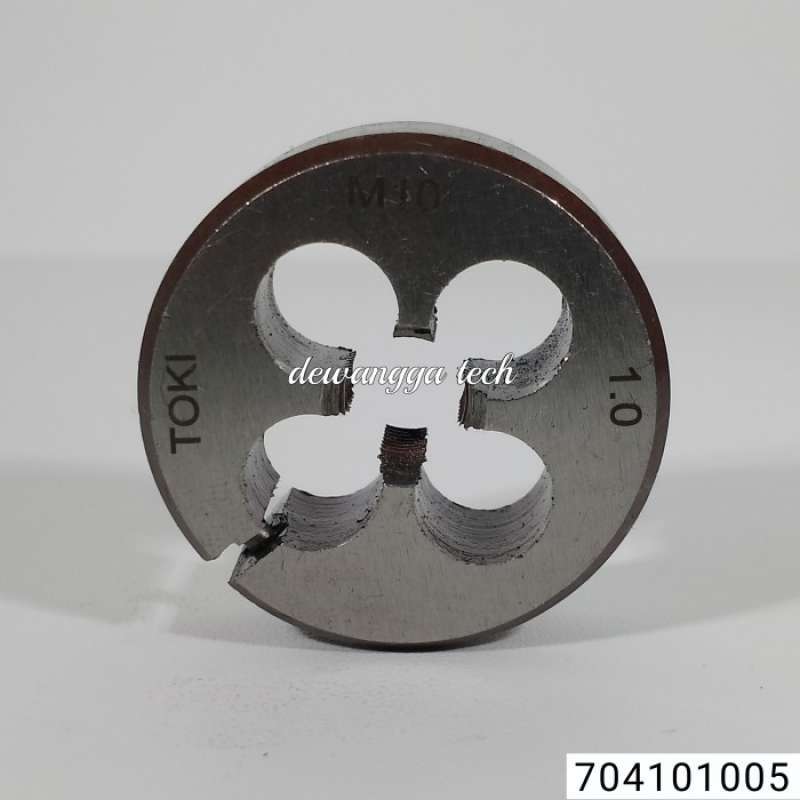 Jual Senai M10x1.0 Round Dies M10 X 1.0 Snei Sney Bulat Snay Baut M10x1 ...