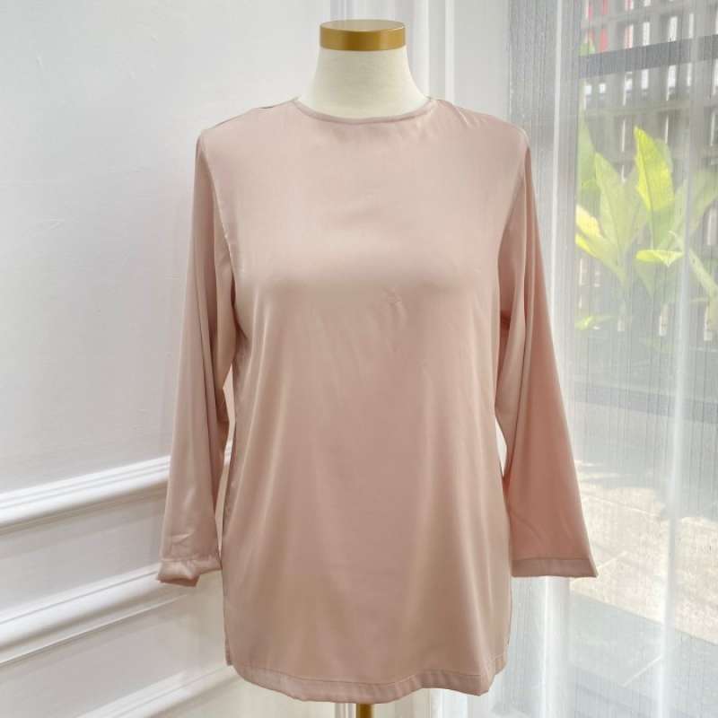 Jual Inner Premium Silk Lengan Panjang Part 1 By Sarah The Label - S ...