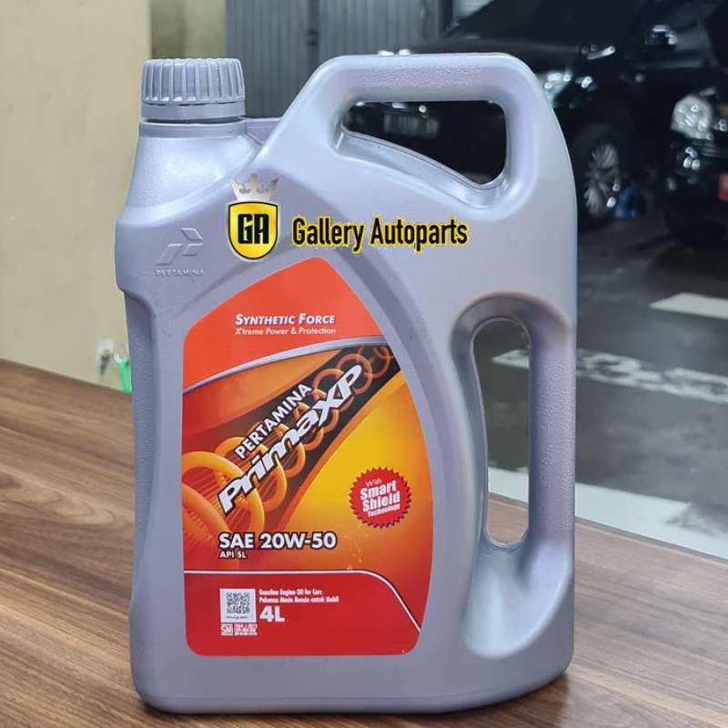 Promo Oli Mesin Pertamina Prima Xp Sae 20w-50 Terbaik Diskon 36% Di ...