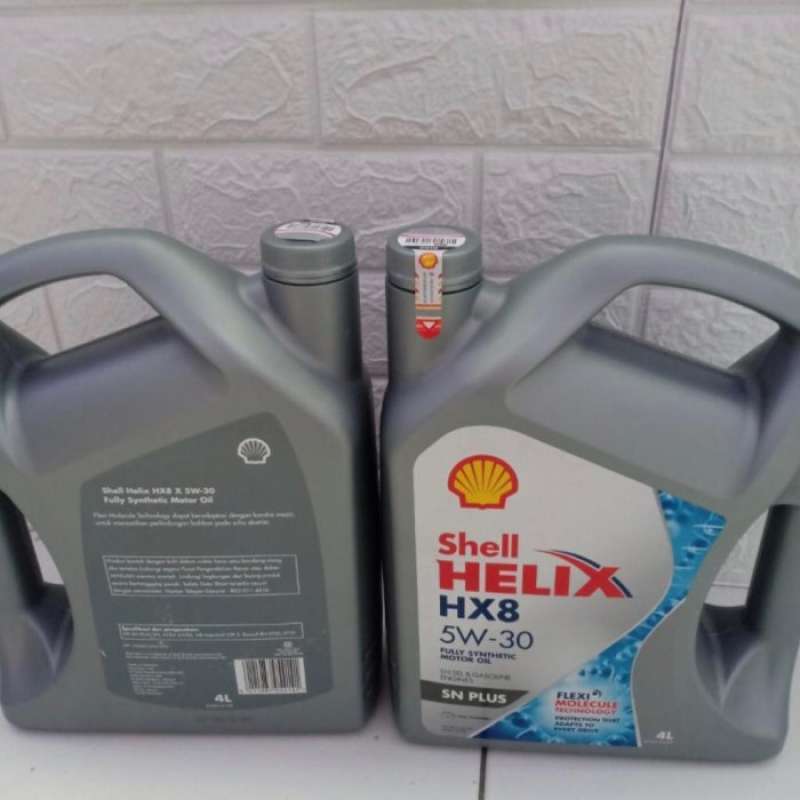 Promo Oli Mesin Shell Helix Hx8 5w-30 4liter Baru Diskon 24% Di Seller ...