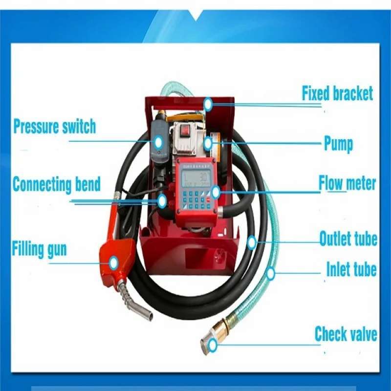 Promo Pompa Transfer Bbm Pompa Isi Solar Flow Meter Digital Ac 220v ...
