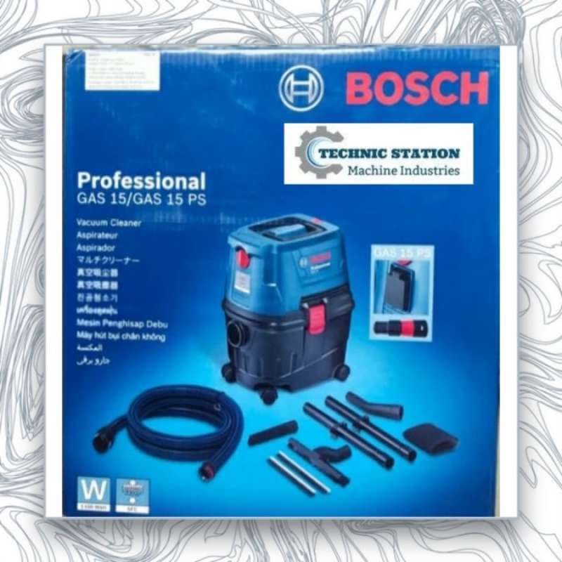 Promo Vacuum Cleaner Bosch Wet & Dry Gas 15 Heavy Duty Bosch Baru ...