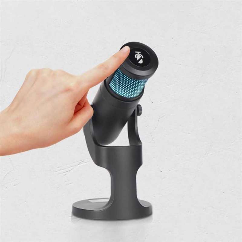 Jual Microphone Condenser Usb Mikrofon Kondensor Rgb Light Jd-950 ...