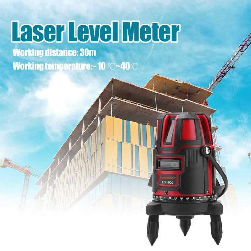 Jual Mesin Self Leveling 5 Line Laser Red Beam Infrared 4d Ld-500 ...