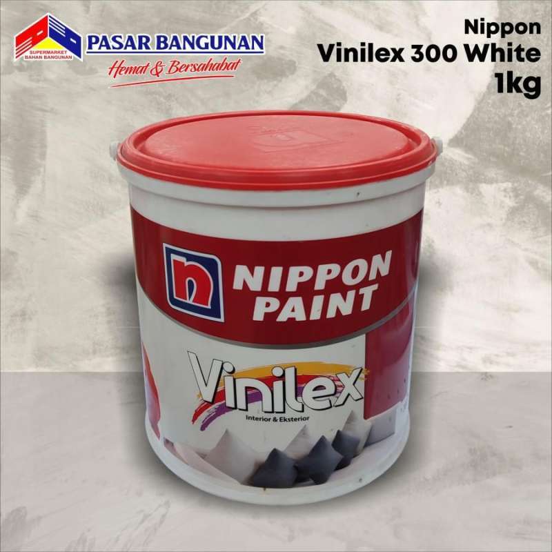 Jual Cat Tembok Interior Dan Exterior Cat Nippon Vinilex 300 White Di ...