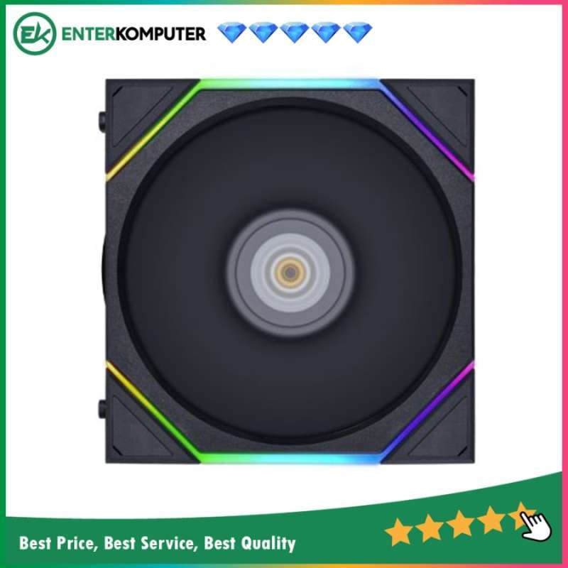 Jual Lian Li Uni Fan Tl120 Black Single Pack - Art Of Cooling Redefined ...