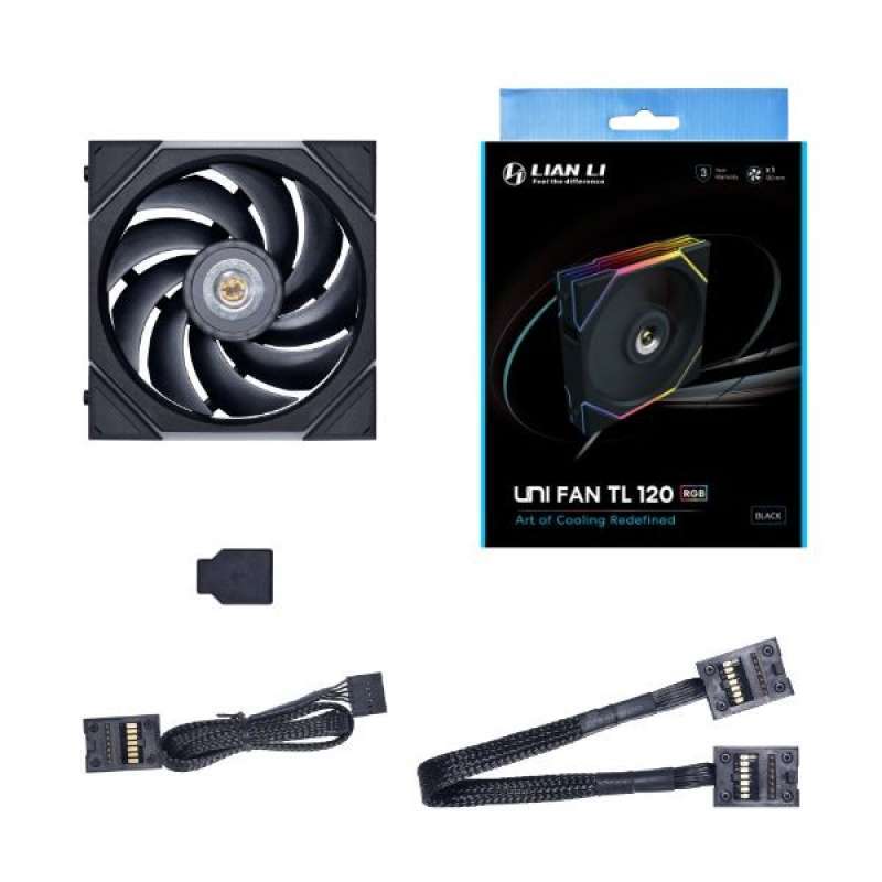 Jual Lian Li Uni Fan Tl120 Black Single Pack - Art Of Cooling Redefined ...