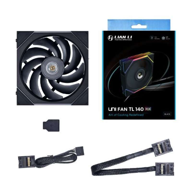 Jual Lian Li Uni Fan Tl140 Black Single Pack - Art Of Cooling Redefined ...