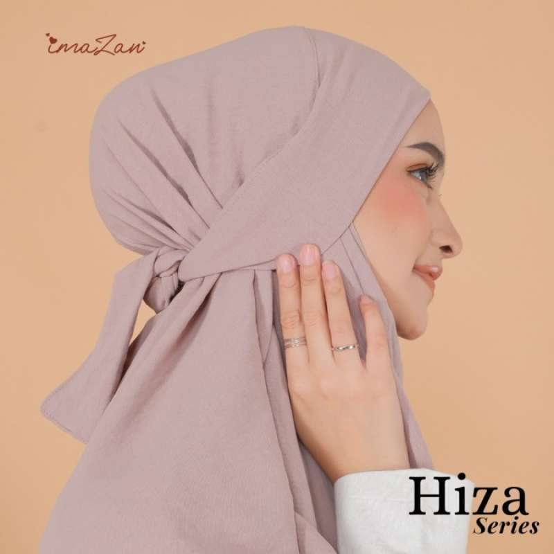Jual Imazan Hiza Series French Khimar Hijab Crinkle Airflow Premium ...