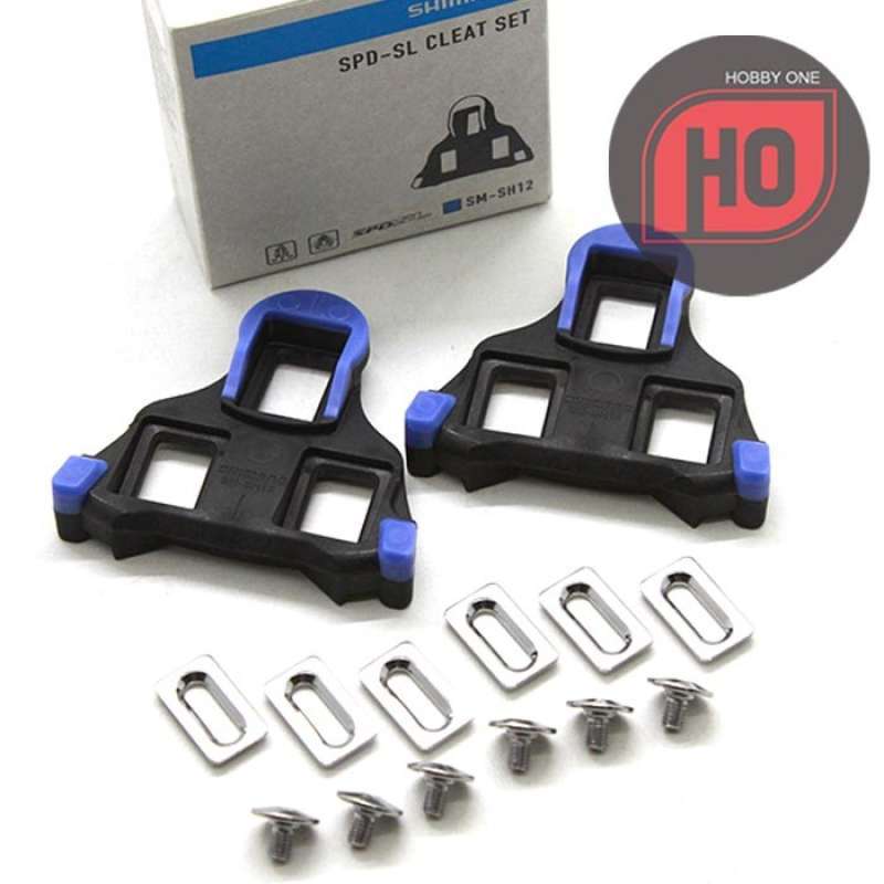 Promo Shimano Sm-sh12 Biru Blue Cleat 2 Derajat - Pedal Cleat Diskon 23% Di Seller ...