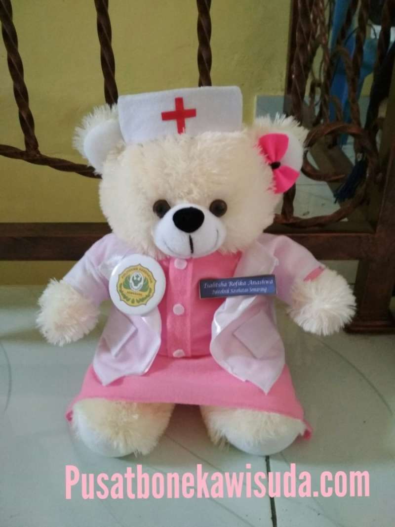 Promo Berkualitas Termurah!! Boneka Wisuda Perawat + Pake Pin Dan ...