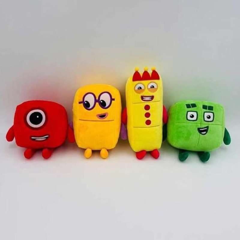 Promo Numberblocks Plush Stuffed Toys Educational Doll Number Blocks ...