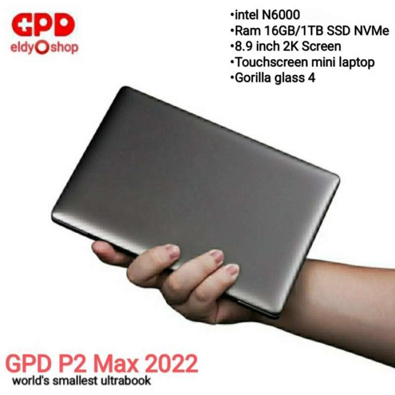 Promo Gpd P2 Max Pocket 2 Max 8.9 Intel M3-8100y Ram 16gb 512gb/1tb Ssd ...