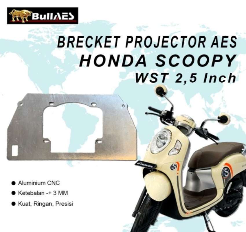 Promo Brecket Retrofit Projector Wst 2.5 Segala Motor Terbaru - Nmax ...
