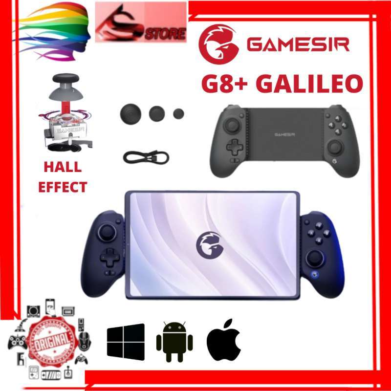 Promo Gamesir G8+ Plus Galileo Bluetooth Gamepad Controller Hall Effect ...