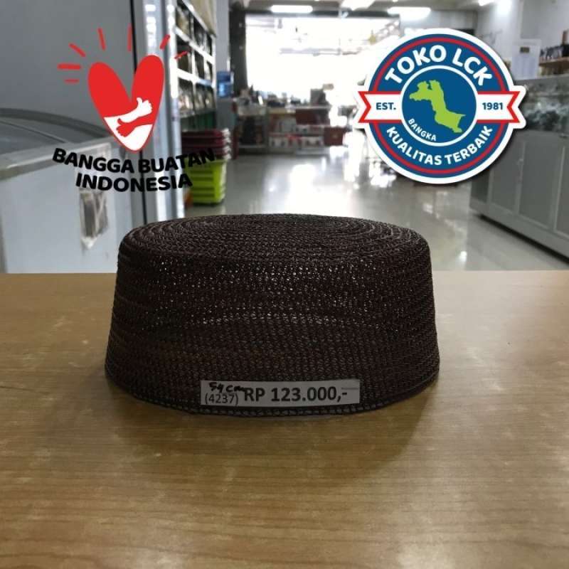Jual Kopiah Resam /peci / Songkok Asli Bangka Dari Toko Lck - 56cm Di ...