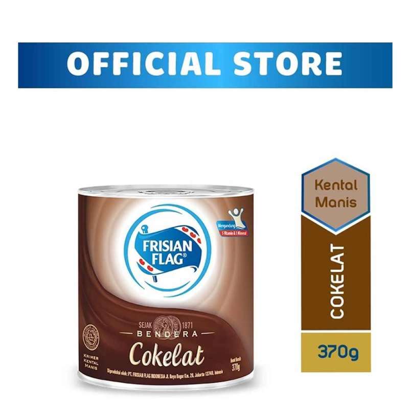 Promo Frisian Flag Bendera Skm Coklat Dan Bkm 370gr Kaleng Diskon 7% Di ...