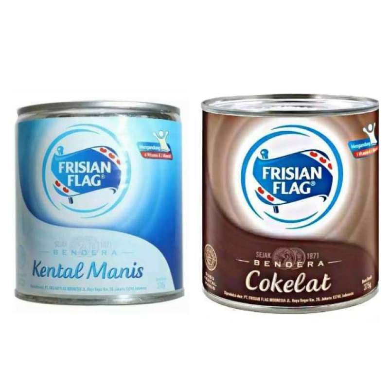 Promo Frisian Flag Bendera Skm Coklat Dan Bkm 370gr Kaleng Diskon 7% Di ...