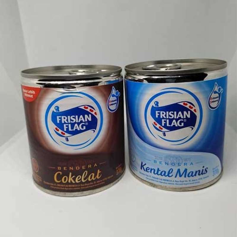 Promo Frisian Flag Bendera Skm Coklat Dan Bkm 370gr Kaleng Diskon 7% Di ...