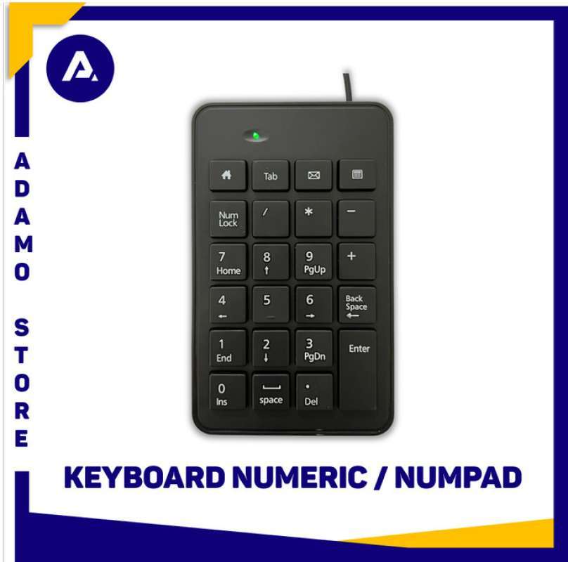 Jual Keyboard Numeric Usb Numpad Keypad Angka Mini Di Seller Jete