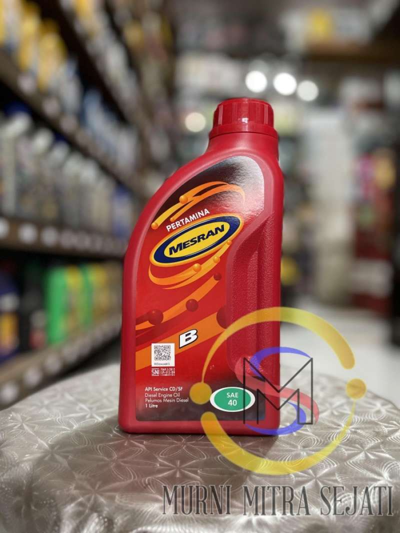 Jual Pertamina Mesran B40 B Sae 40 Oli Diesel Engine Oil 1 L Di Seller ...