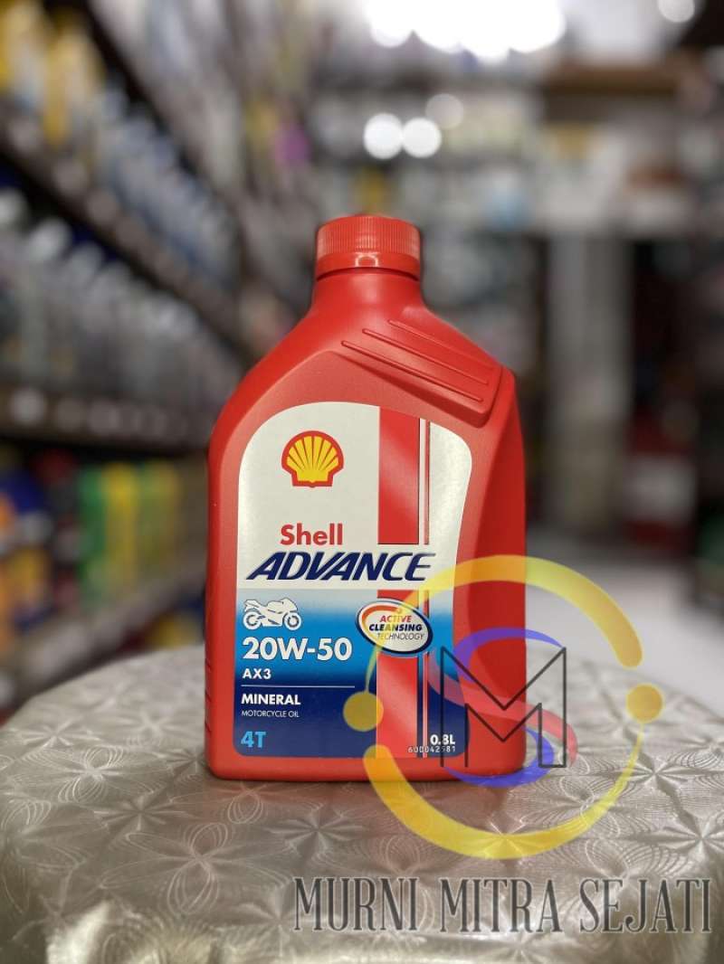 Jual Shell Advance Ax3 4t Oil Oli Motor Sae 20w-50 Ax-3 0,8 0.8 L / 800 ...